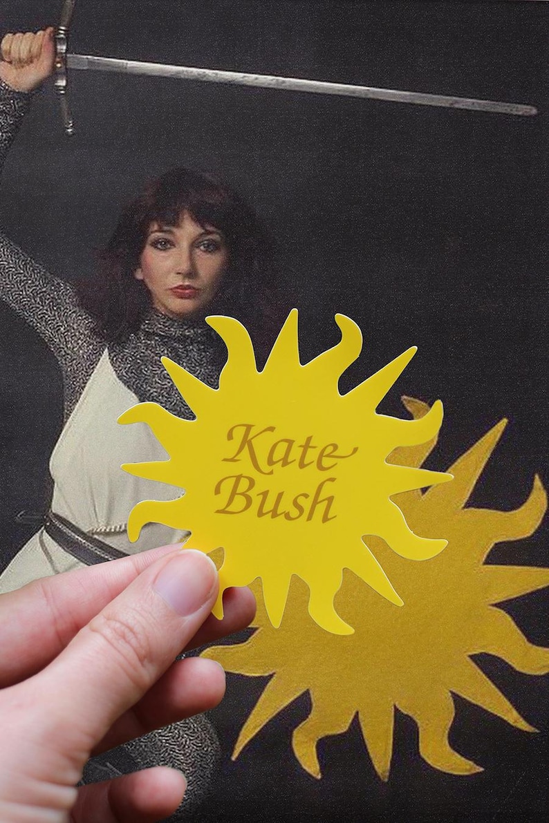 Kate Bush's Shield Sticker - Etsy