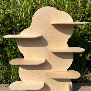 SUPERSIZE Asymmetrical Wavy Collapsible Stand, Shop Display, Market ...