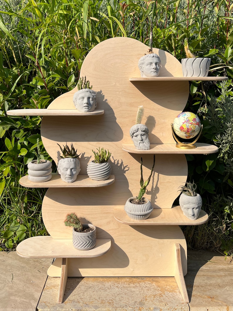 SUPERSIZE Asymmetrical Wavy Collapsible Stand Shop Display - Etsy