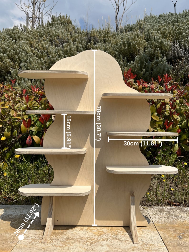 Asymmetrical Wavy Collapsible Stand Retail Display Market - Etsy