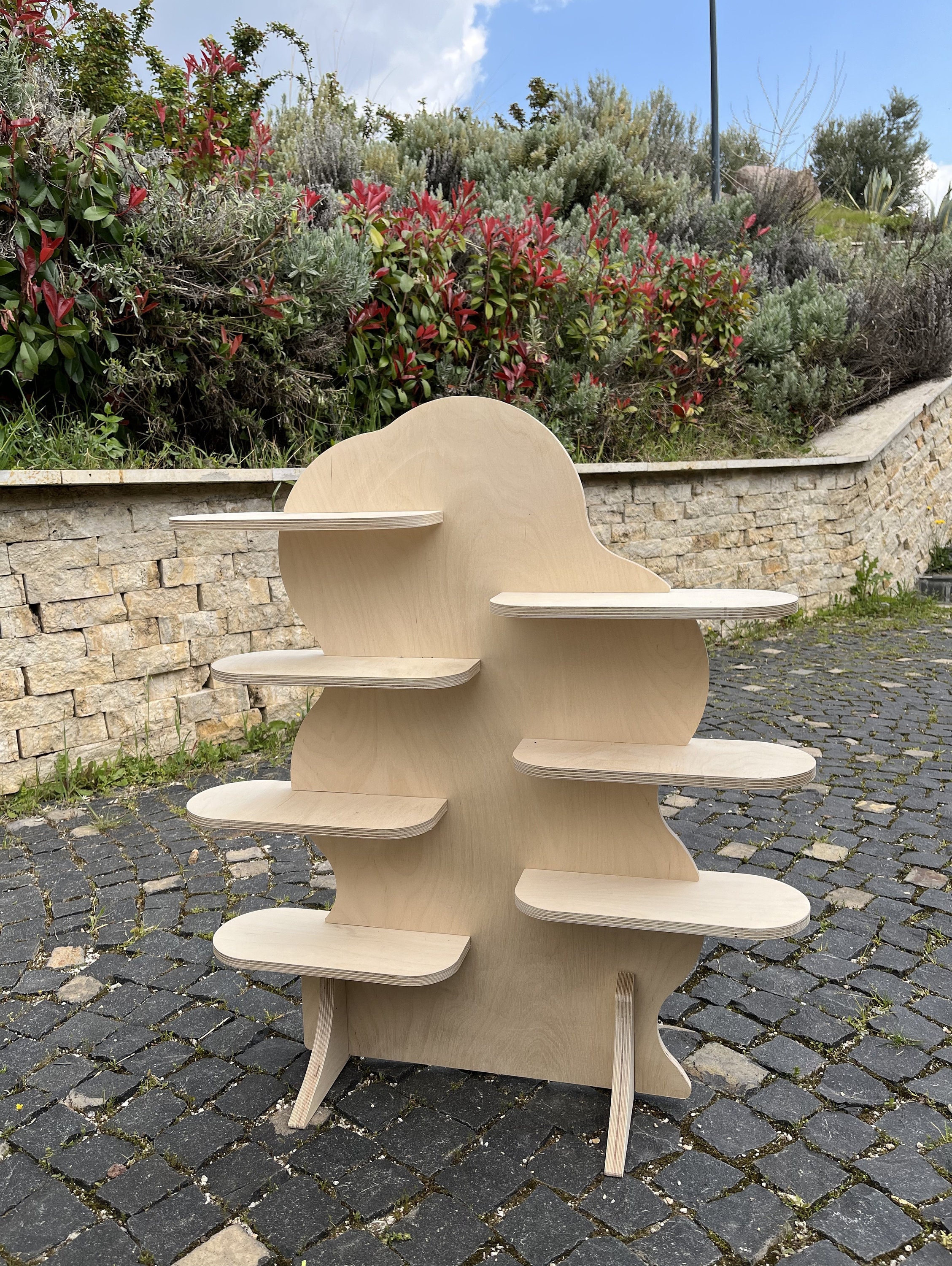 Asymmetrical Wavy Collapsible Stand Retail Display Market - Etsy Canada