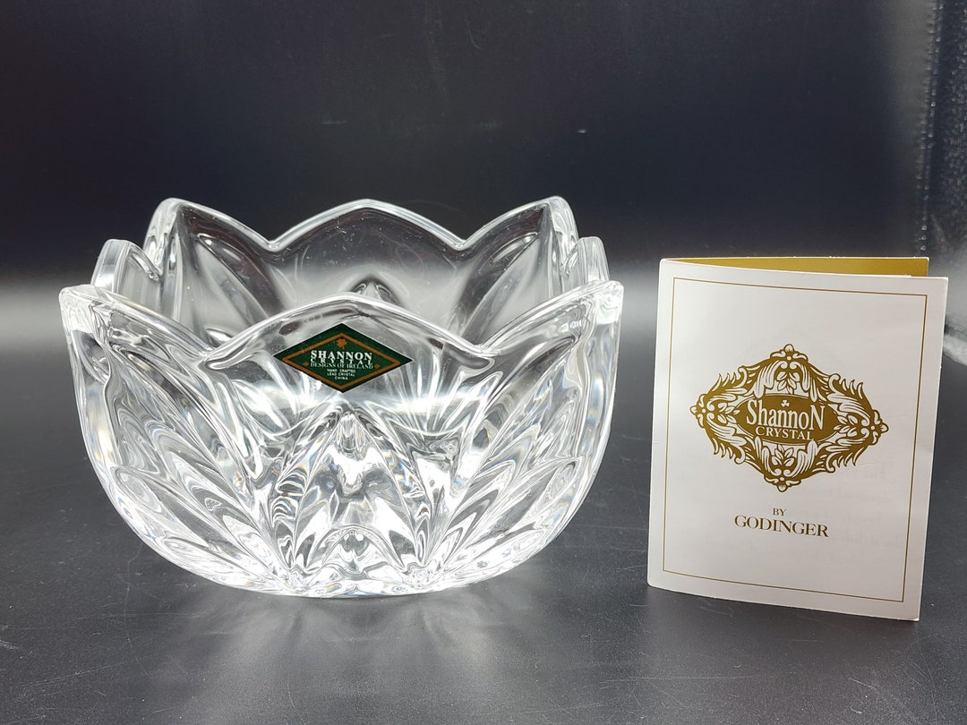 Godinger dorset Square Vintage Shannon Crystal - Etsy