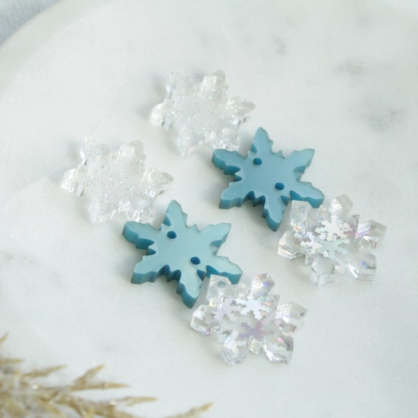 Ice Blue Earrings - Etsy