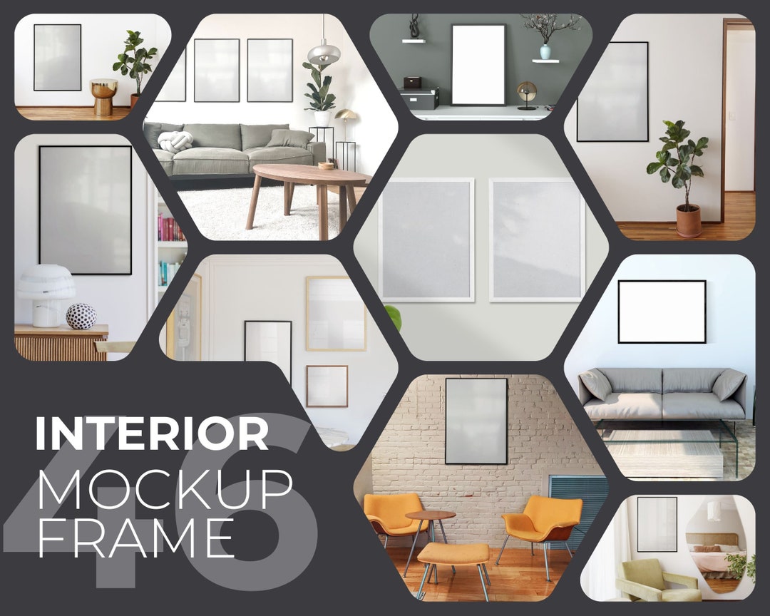 46 Frame Mockups Mockup Bundle Modern Mock up Photograph Styled Stock ...