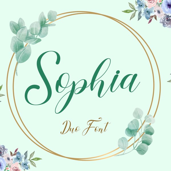 Long Tail Font - Etsy