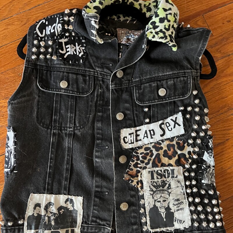 Punk Vest - Etsy