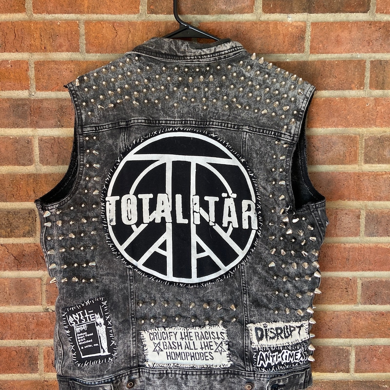 Punk Vest - Etsy