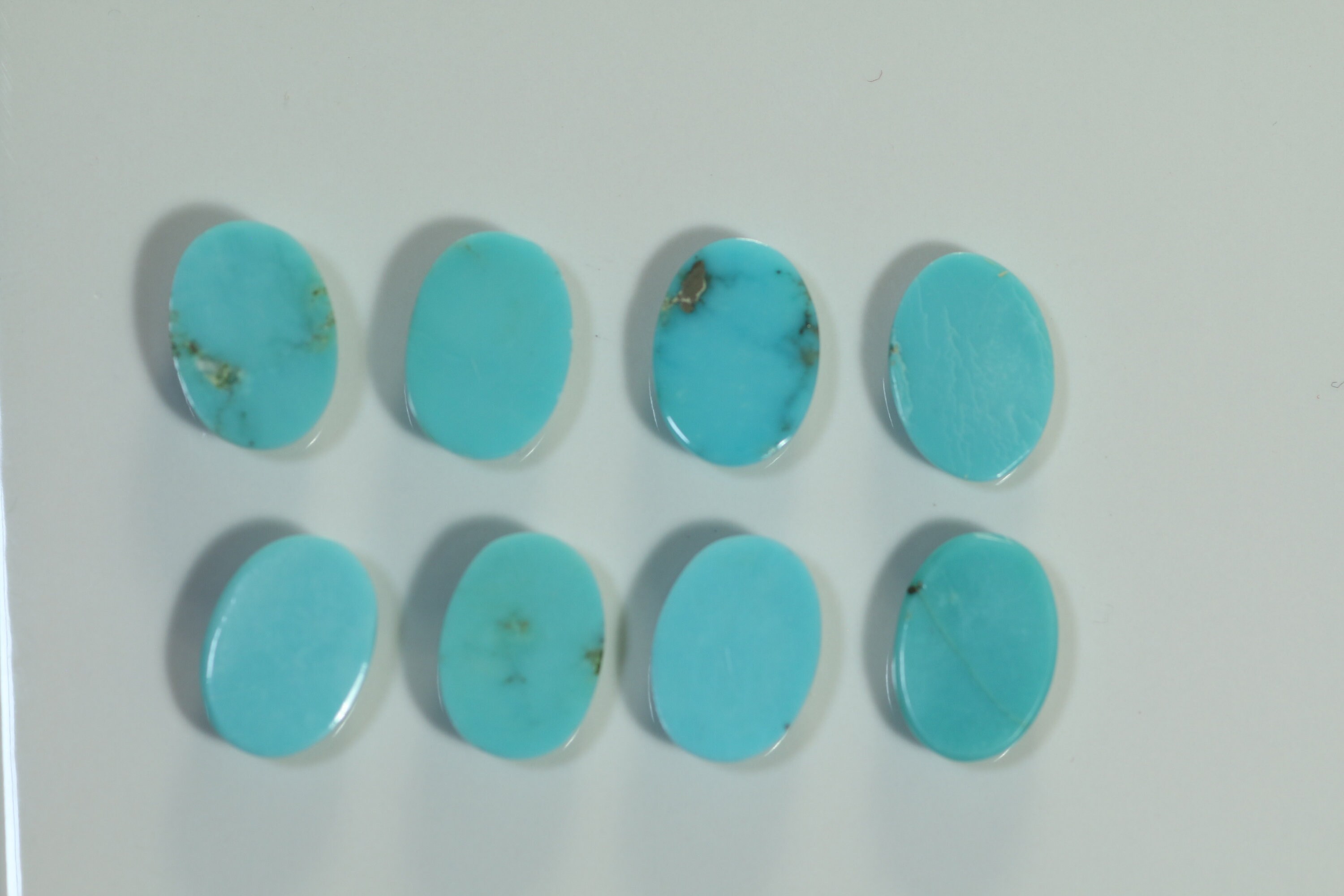 14 X 10mm Sleeping Beauty Turquoise Cabochon (price per Pair) - Etsy