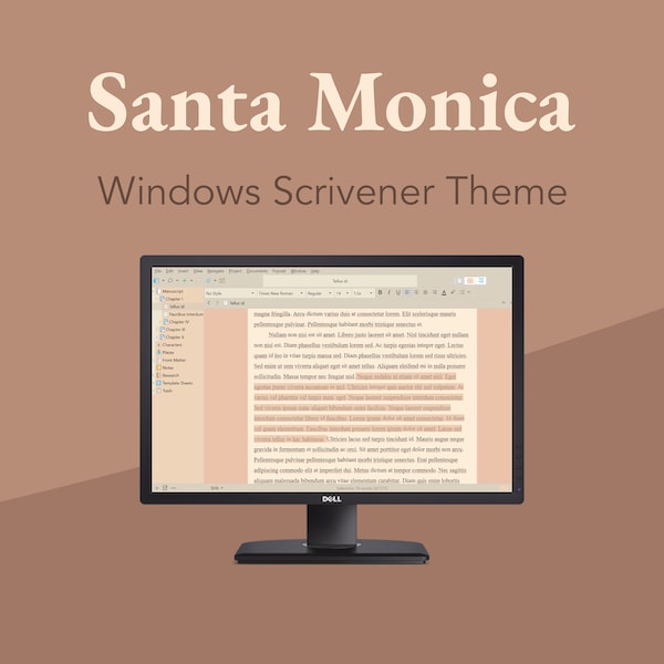 Scrivener Themes - Etsy