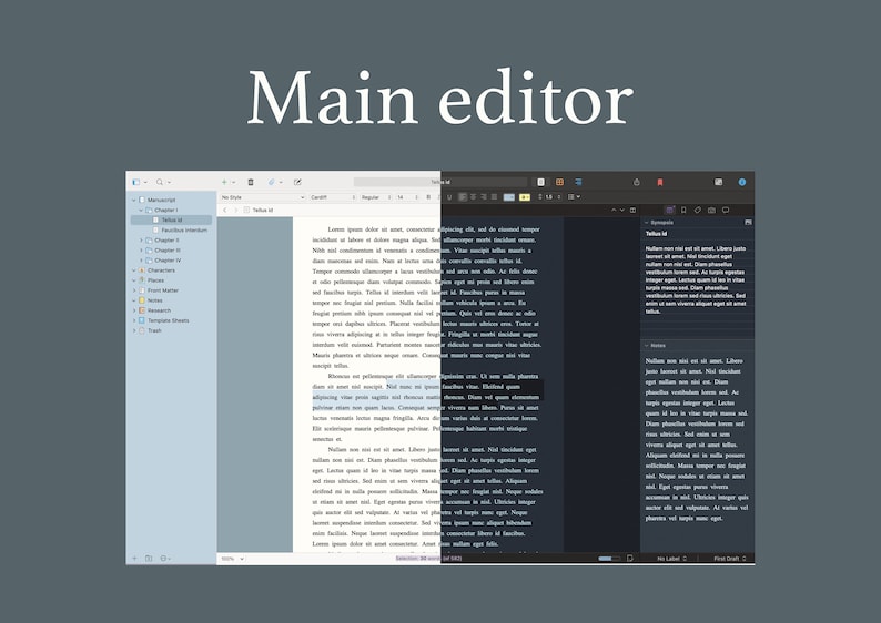 The Sea Collection (scrivener Theme Bundle) - Etsy Canada