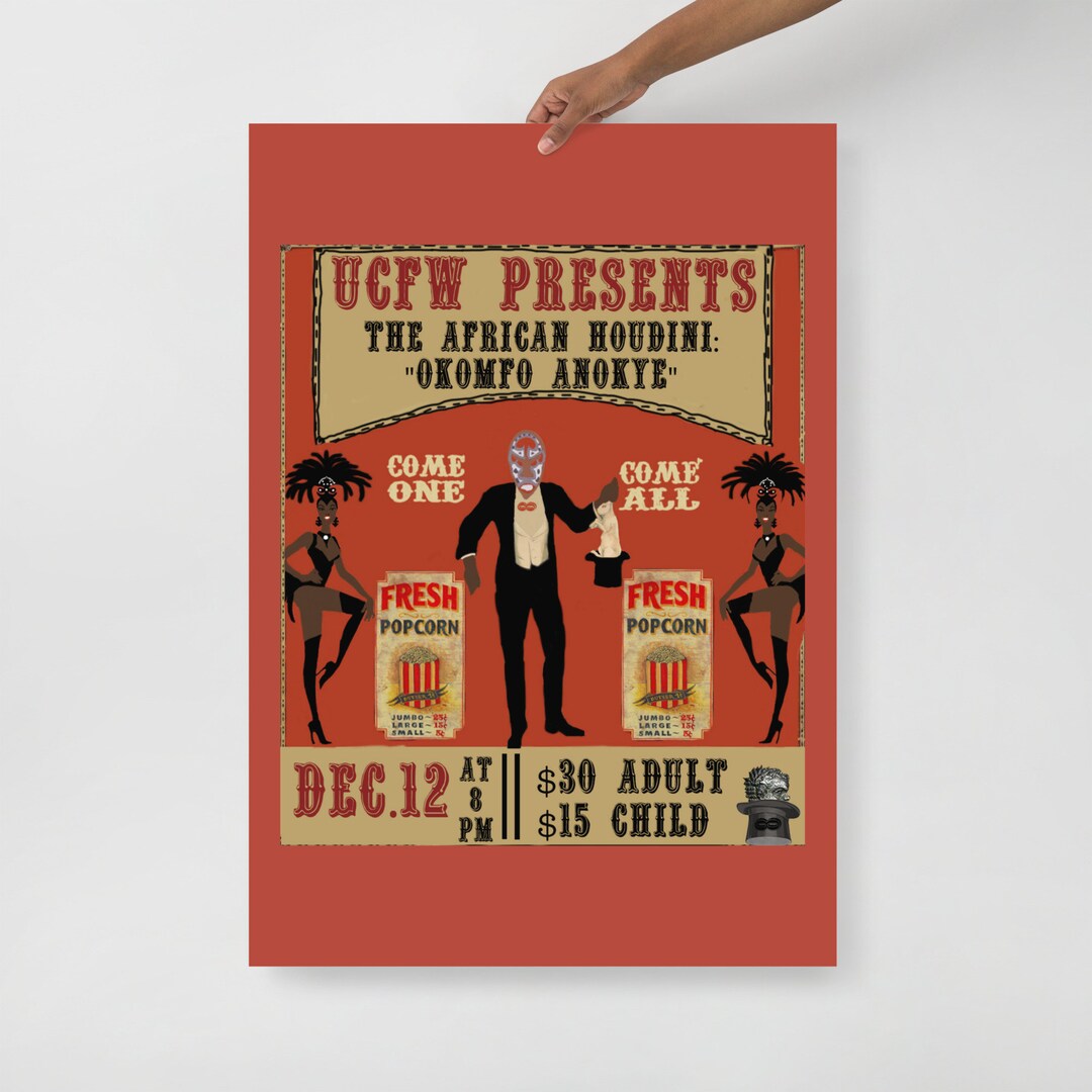 African Magician Poster - Etsy