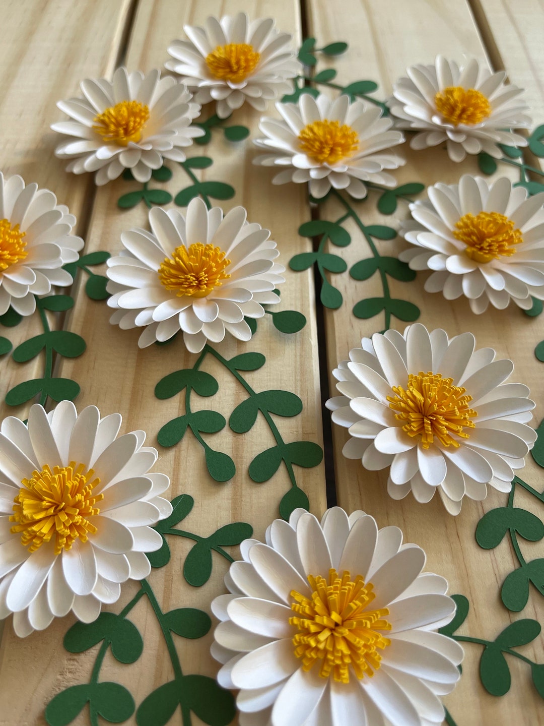 Daisy, Floral Centerpieces, Dessert Table Decor, Baby Shower Decor ...