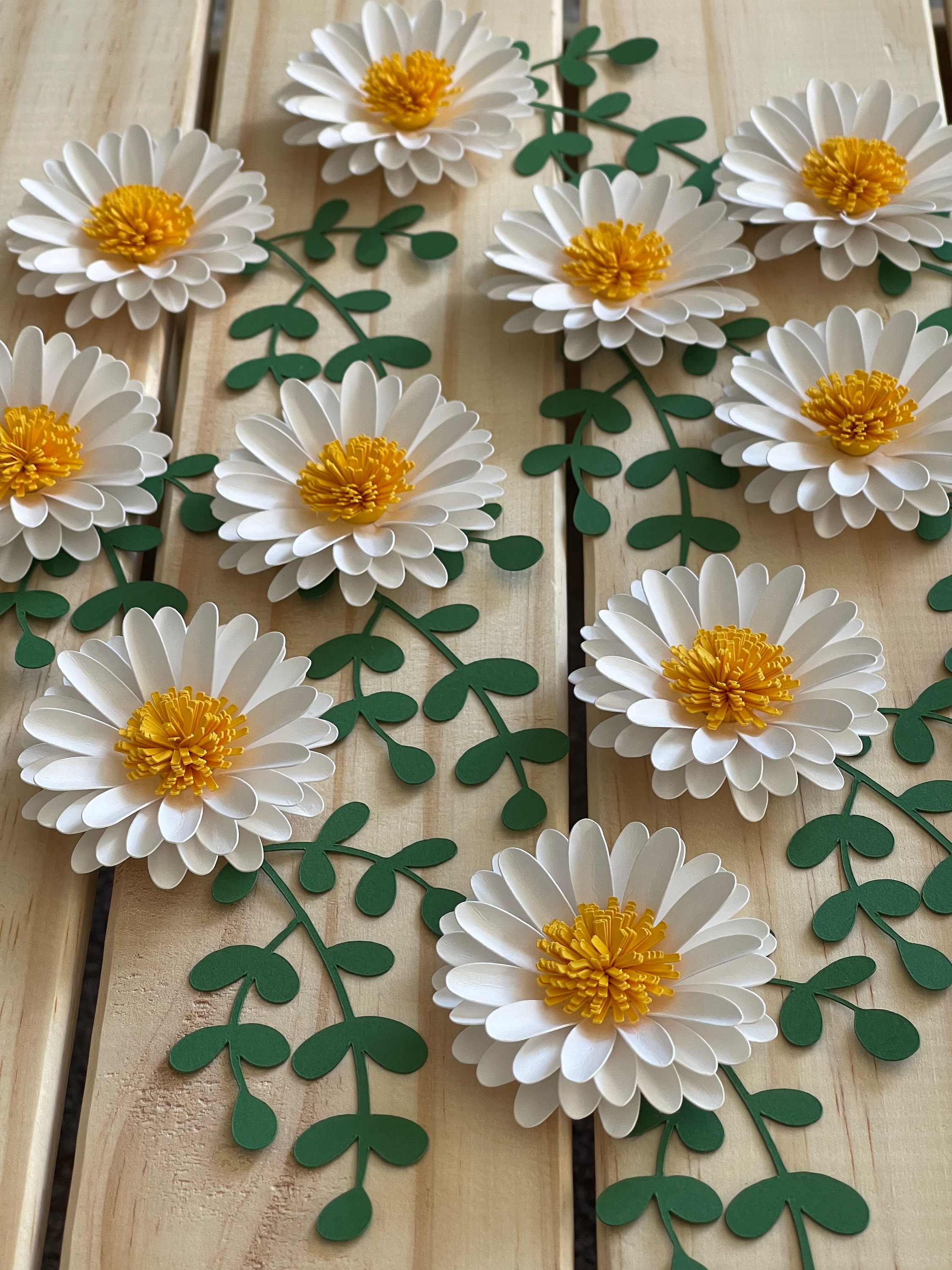 Daisy, Floral Centerpieces, Dessert Table Decor, Baby Shower Decor ...