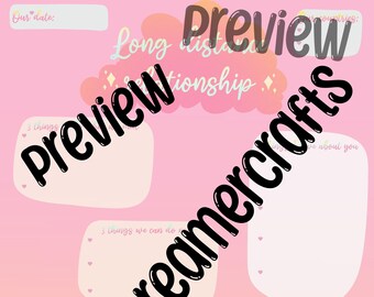 Long Distance Relationship Journal - Etsy