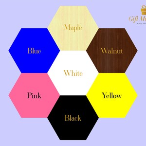 Bakugan 6 Worlds Symbols New Vestroia 6 PCS Set Wooden Wall Decor ...