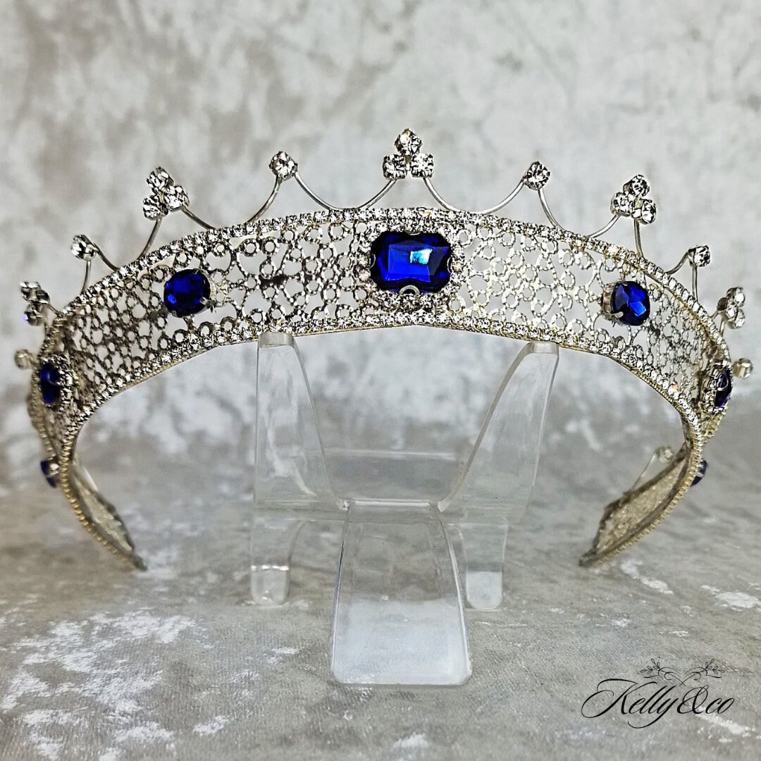 Queen Victoria Sapphire Coronet. Royal Style Jewellery for - Etsy UK