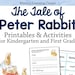 The Tale of Peter Rabbit Activities for Kindergarten and First Grade - Etsy