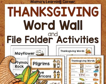 3rd Grade Thanksgiving Word Search With Answer Key Printable - Etsy