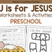 J is for Jesus Christmas Worksheets for Preschool - Etsy