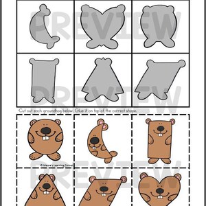 Groundhog Day Activities and Worksheets - Etsy