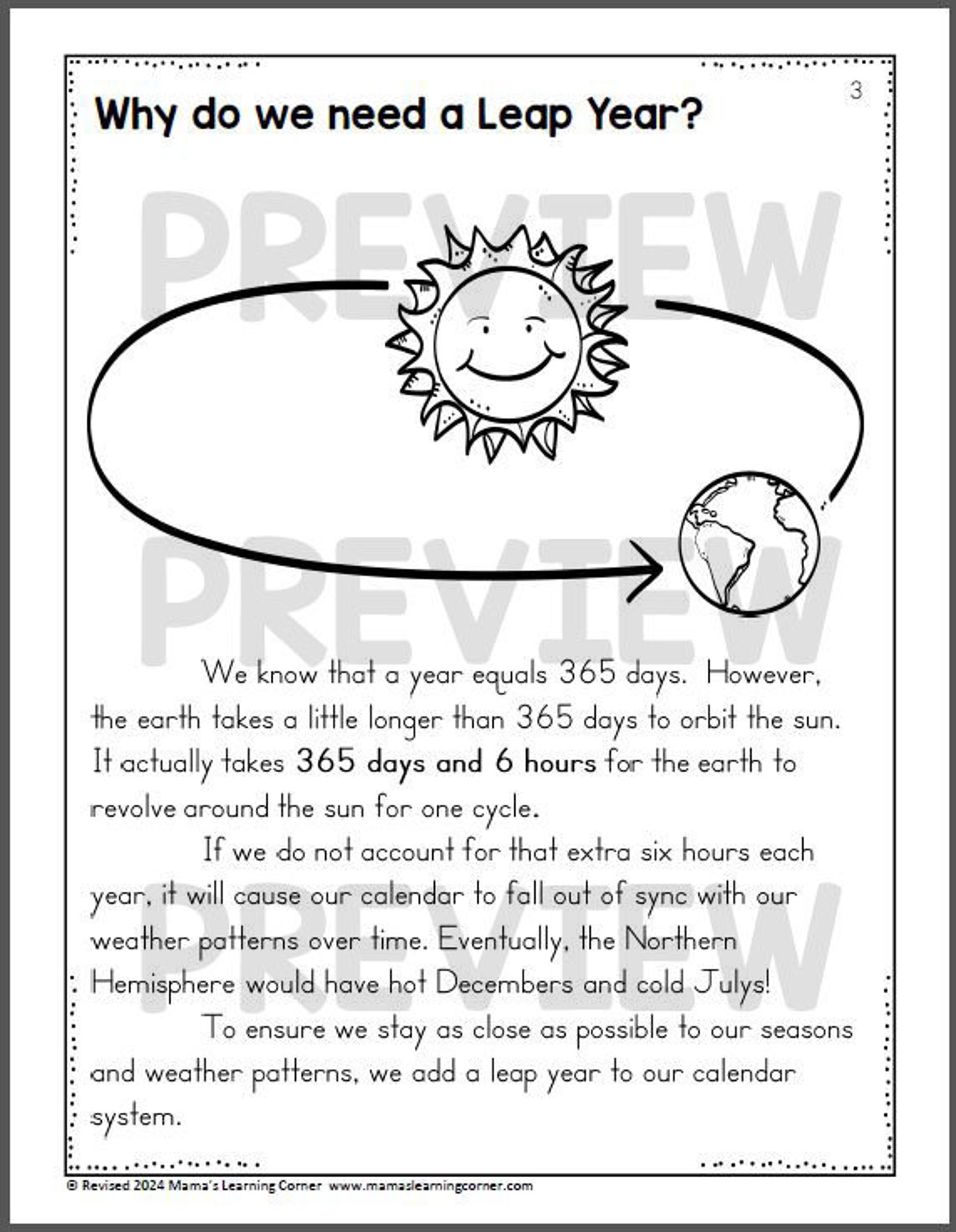 Leap Year 2024 Coloring Pages - Etsy