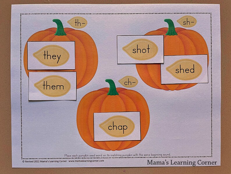 Pumpkin Worksheets For Kindergarten And First Grade Etsy Pumpkin Worksheets For Kindergarten And First Grade Etsy