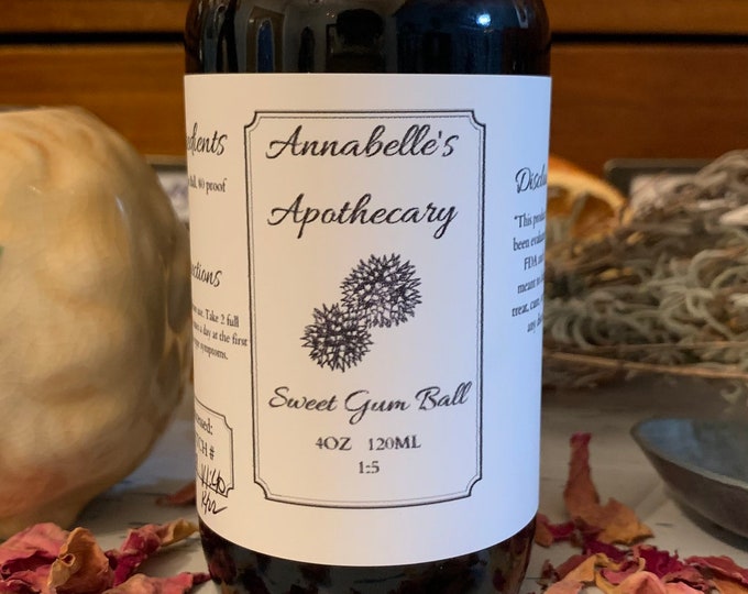 Sweet Gum Ball Natural Organic Herbal Tincture - Etsy