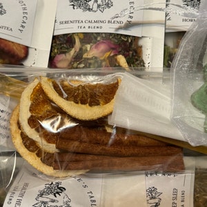 Herbal Tea Blend Variety Sampler Gift Box for Tea Lovers Ten Different ...