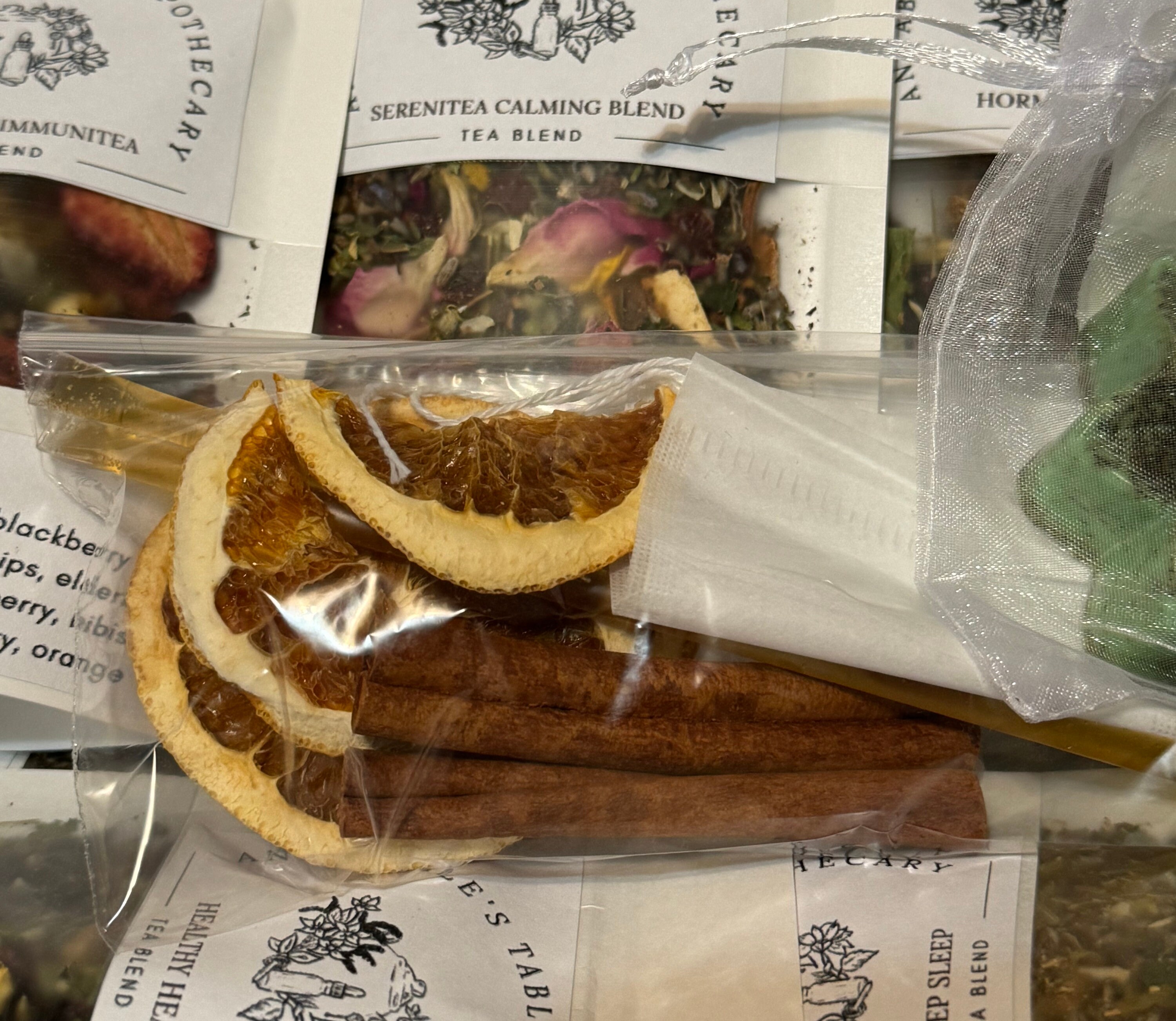 Herbal Tea Blend Variety Sampler Gift Box for Tea Lovers Ten Different ...