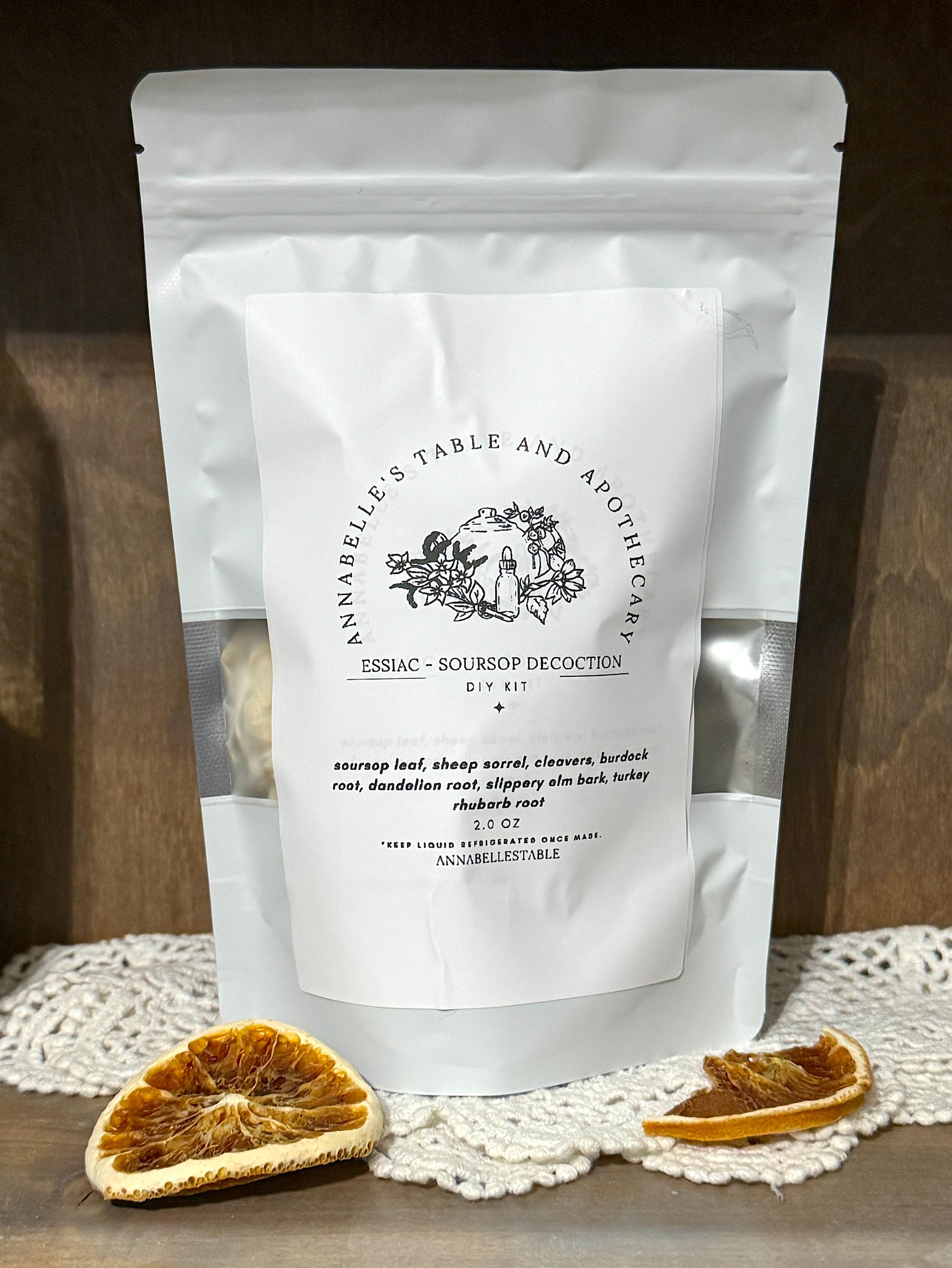 Essiac Blend With Soursop Tea Decoction DIY Kit - Etsy