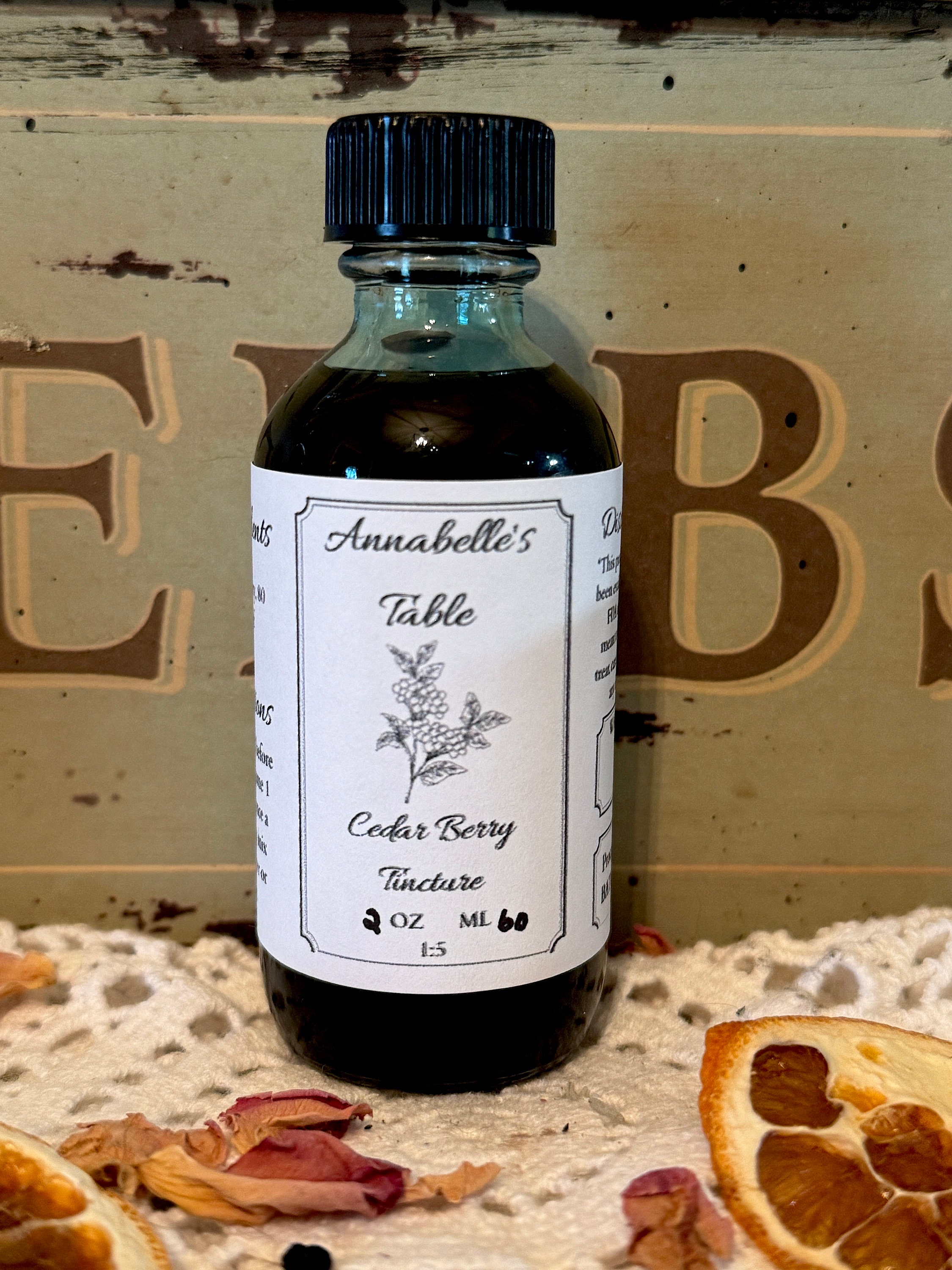 Cedar Berry Tincture Natural Organic Herbal Product - Etsy