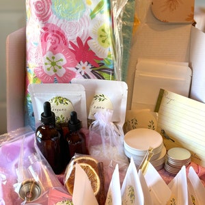Herbal Apothecary DIY Kit for Beginners Make Your Own Herbal Tea ...