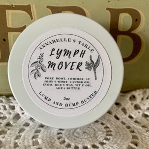 Lymph Mover Trio Herbal Tea Tincture and Salve Apothecary Products - Etsy