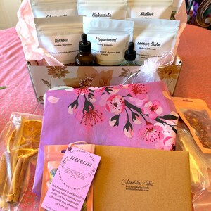 Herbal Apothecary DIY Kit for Beginners Make Your Own Herbal Tea ...