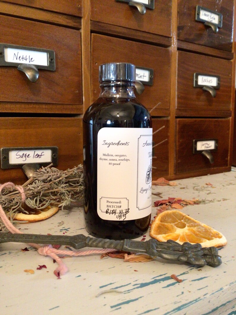 Lung Expectorant Tincture Natural Organic - Etsy