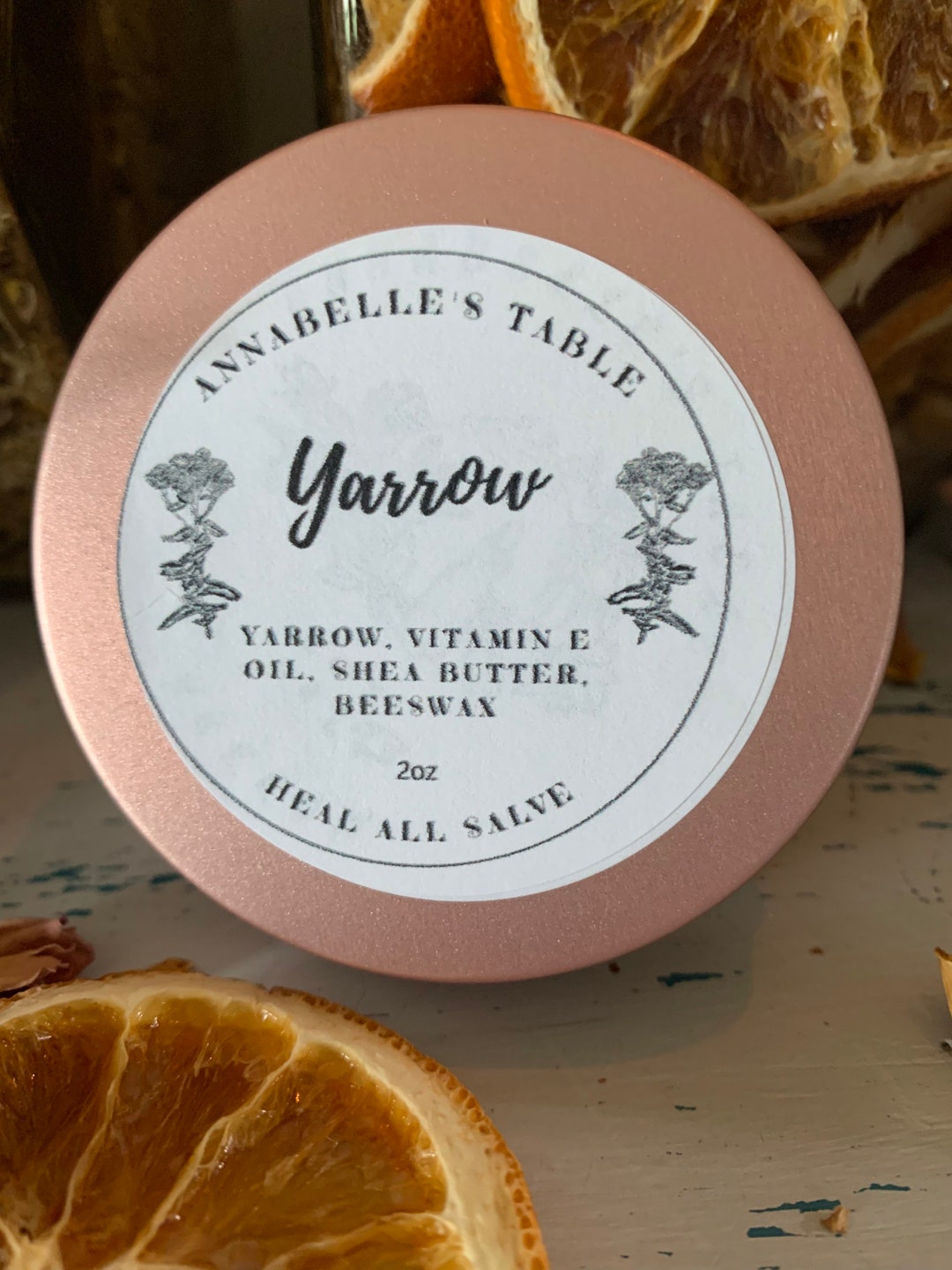 Yarrow Organic Topical Salve - Etsy
