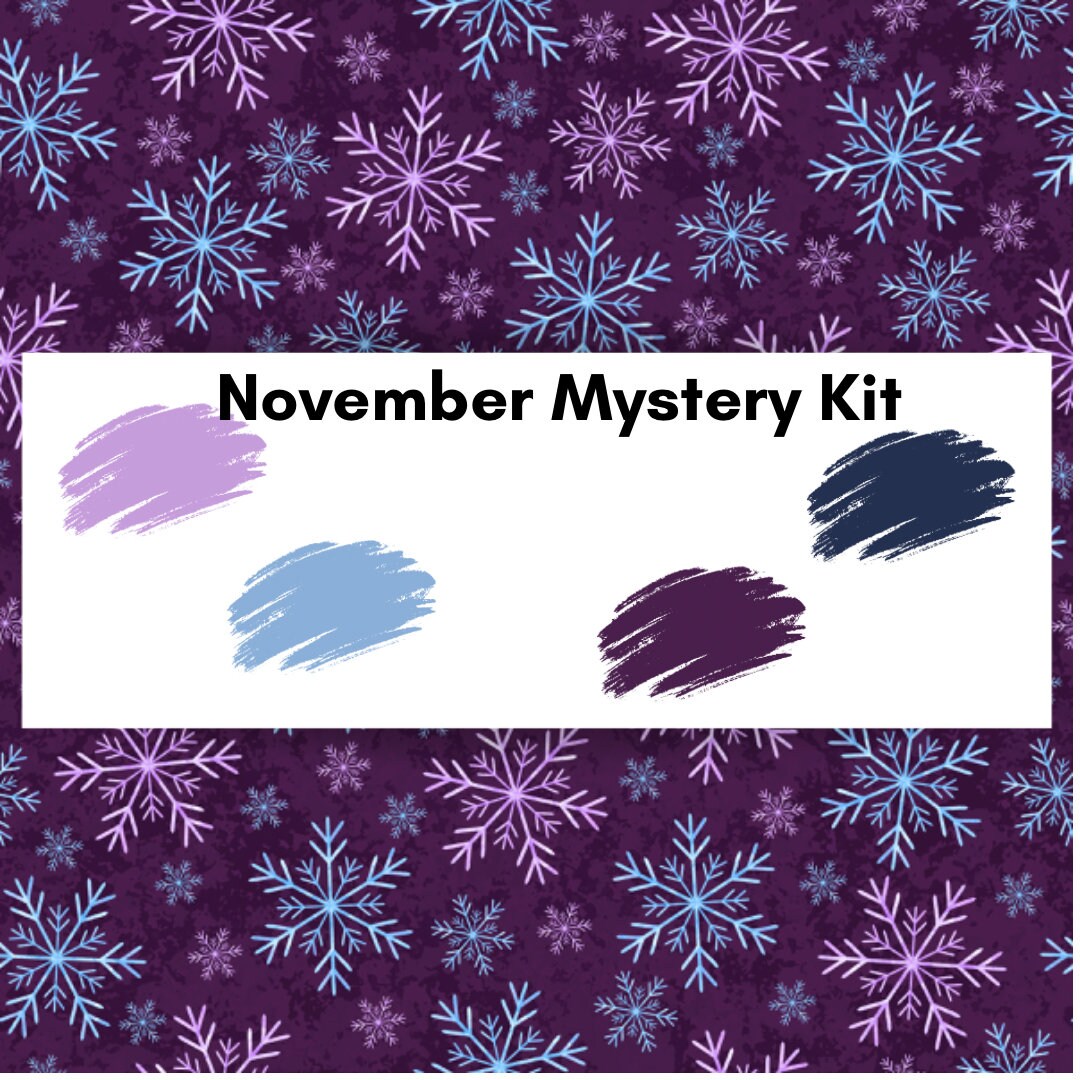 November Mystery Kit Makselife Daily A5 Planner Sticker Kit - Etsy