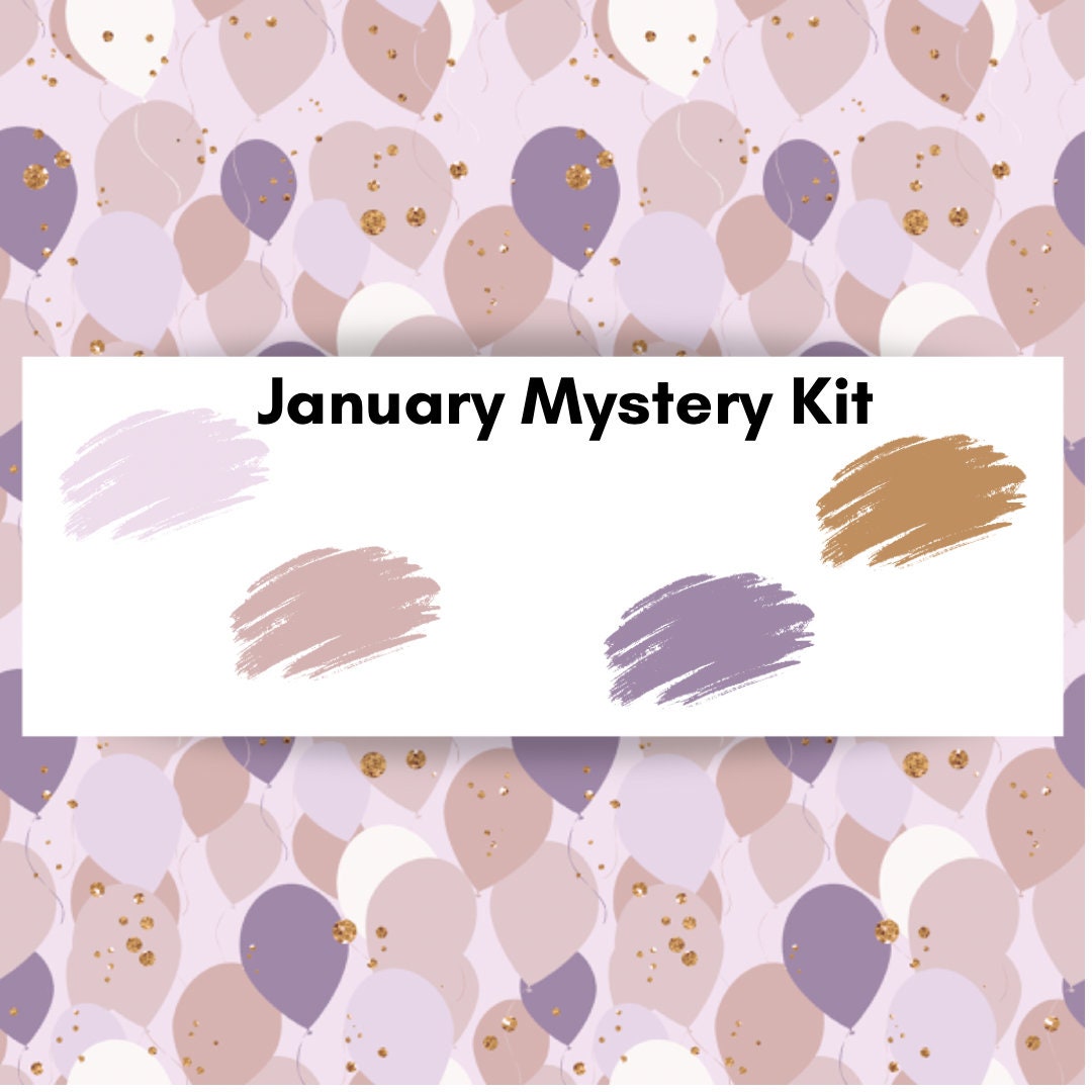 January 2024 Mystery Kit Weekly Planner Sticker Kit for Erin Condren ...