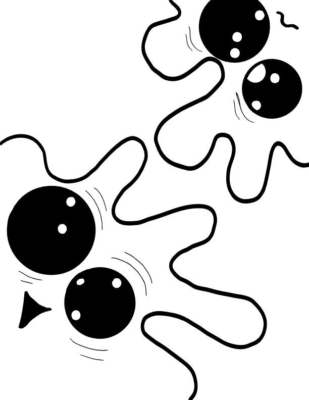 Strange Friends Printable Coloring Pages - Etsy