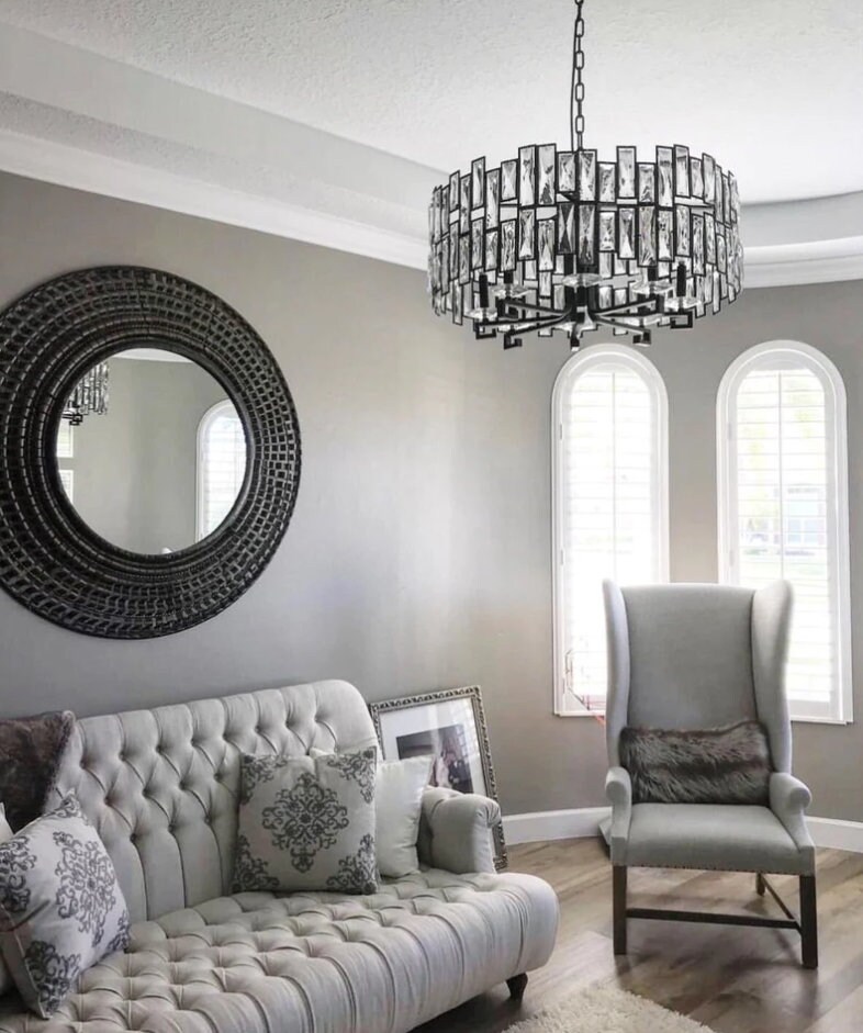 Sandel Crystal Prysm Chandelier - Etsy