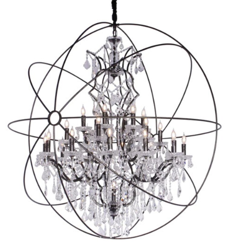 Orb Chandelier - Etsy