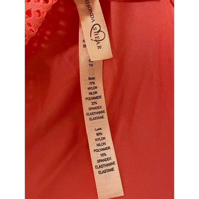 Brushed Lace Back Rhonda Shear Bra With Removable Pads 2 Pads X LARGE ...