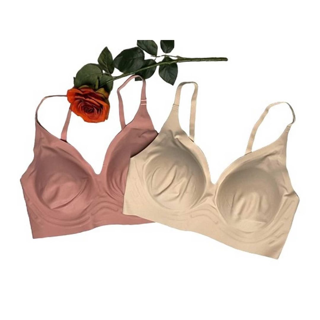 Invisible Edge Bonded Foam Rhonda Shear Bra With Back Closure 1X - Etsy