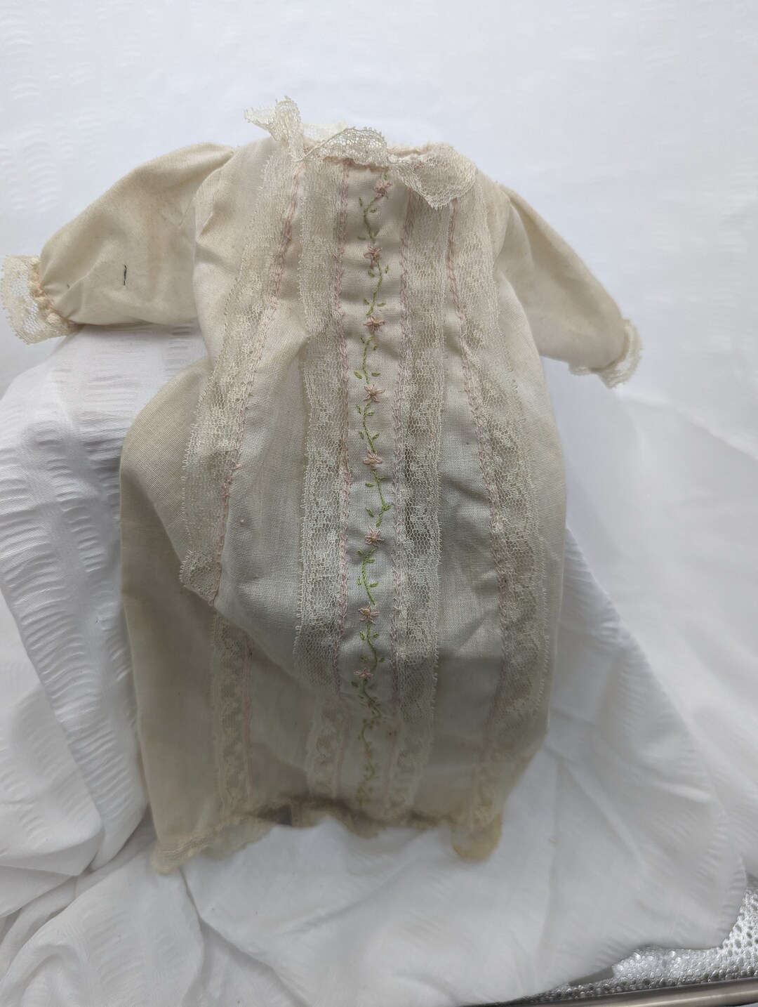 Linen Doll Nightgown Lace - Etsy