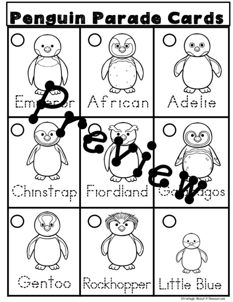 Penguin Unit Kinder Informational Text Guided Readers Fluency Builders ...