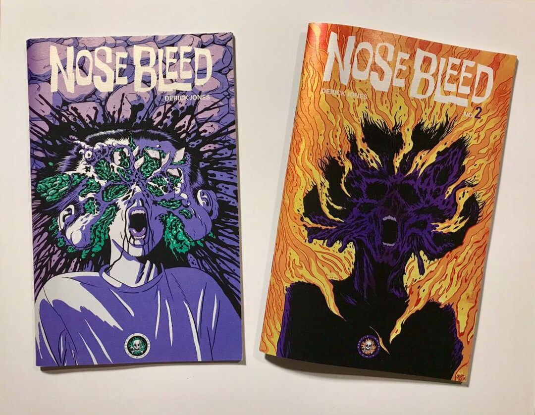 Nose Bleed 1 and 2 Plus Sketch - Etsy