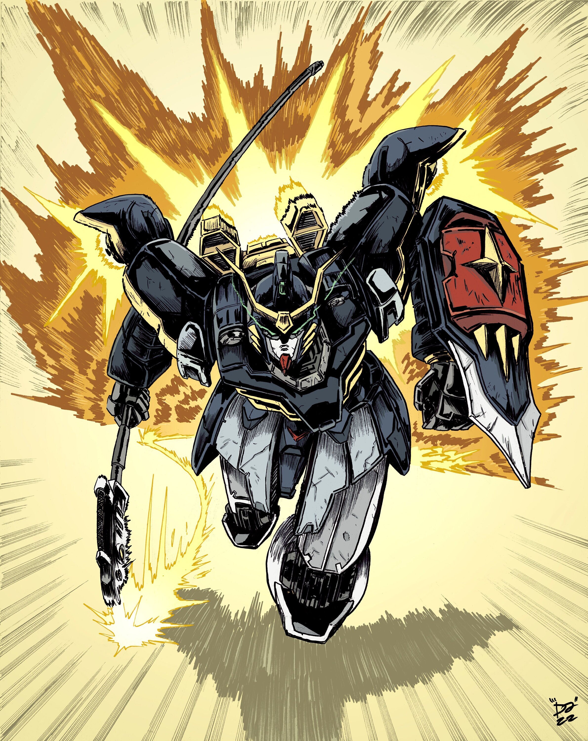 Gundam Wing Endless Waltz Deathscythe Hell Wallpaper Gundam Wing Endless Waltz Deathscythe Hell Wallpaper