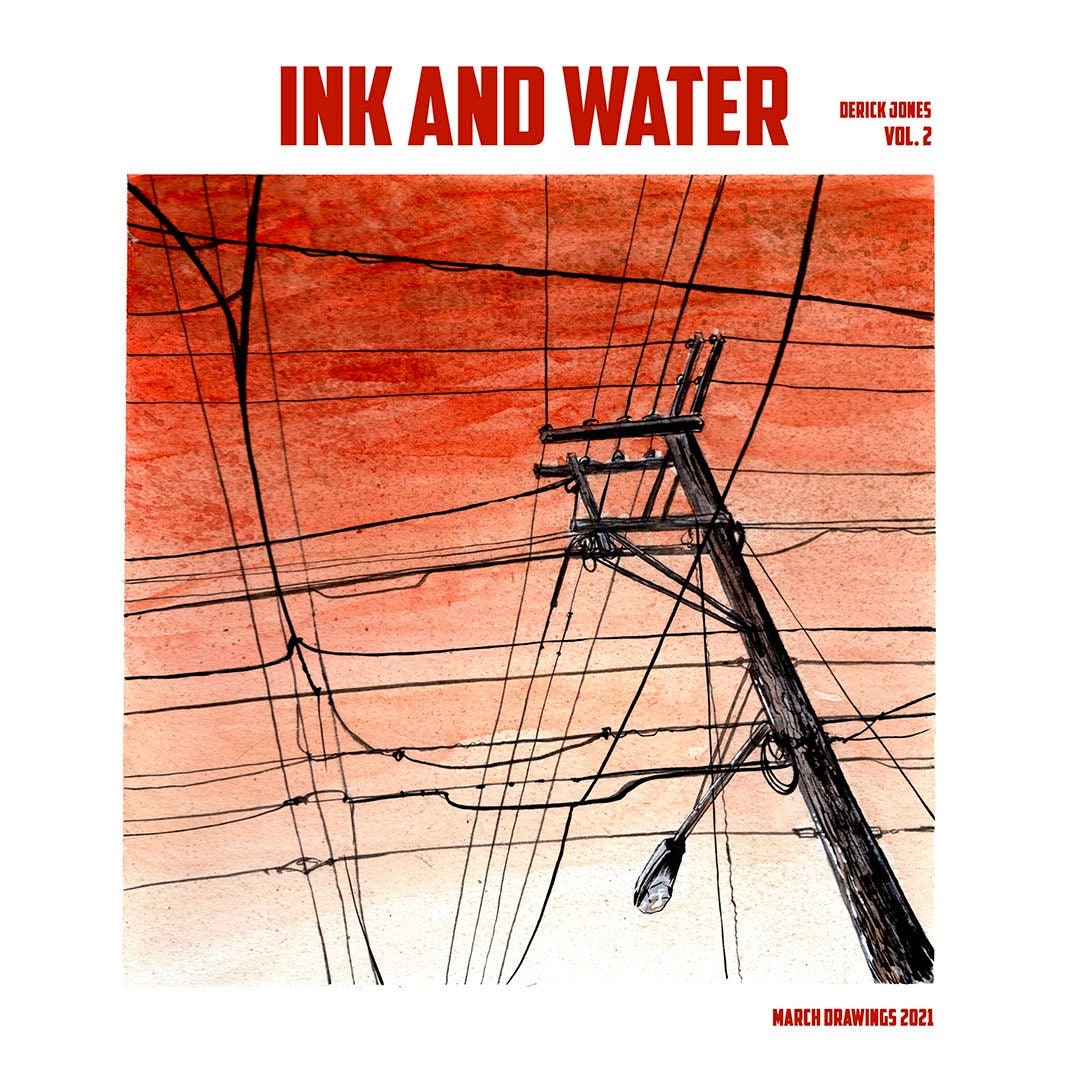 Ink and Water Digital Inktober Sketch Book Vol.2 by Derick Jones - Etsy