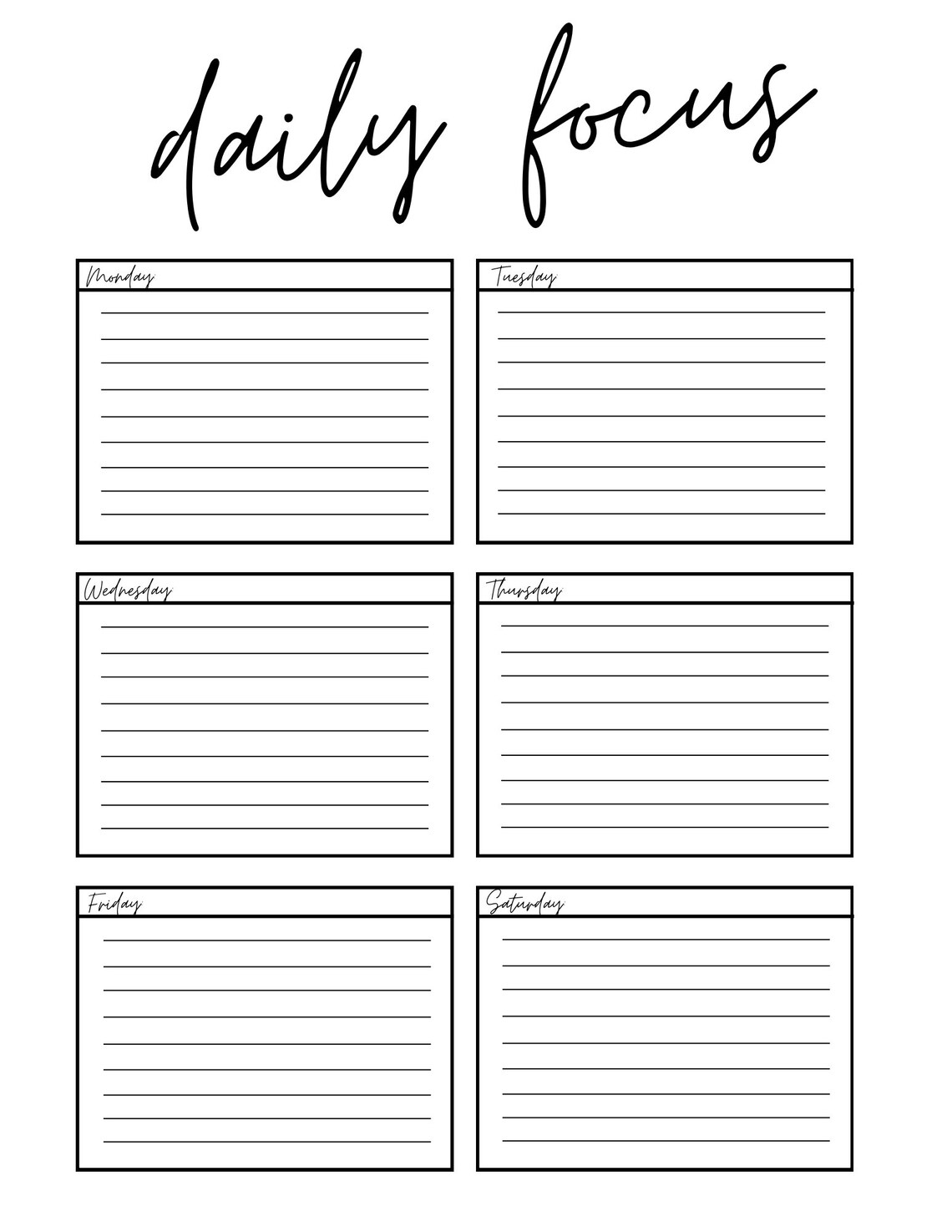 Editable Cleaning Checklist, Daily Cleaning, Monthly Cleaning, Daily ...