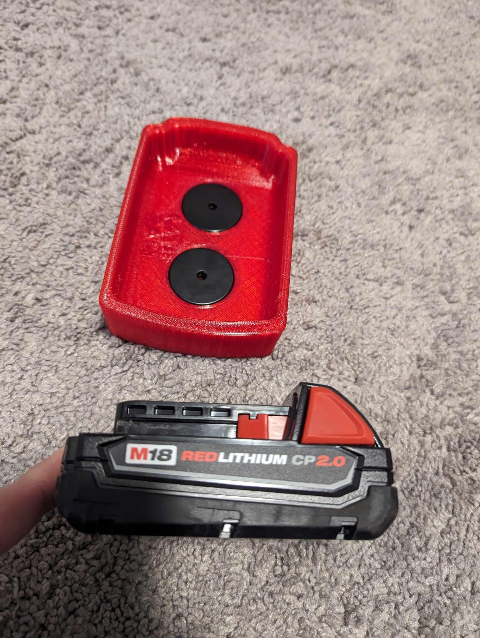 DIGITAL File---milwaukee M18 Compact Battery Rubberized Magnetic Base ...